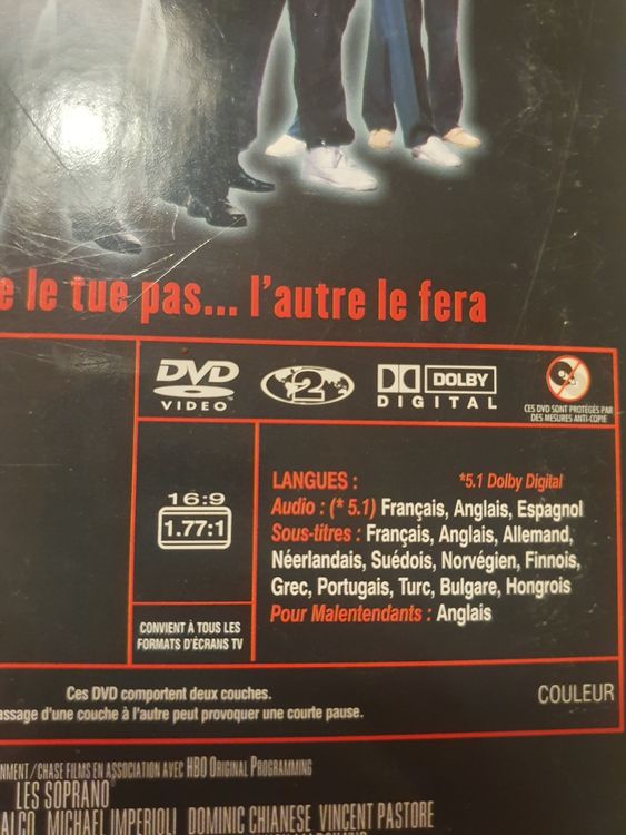 L'intégrale de la série Soprano | Kaufen auf Ricardo