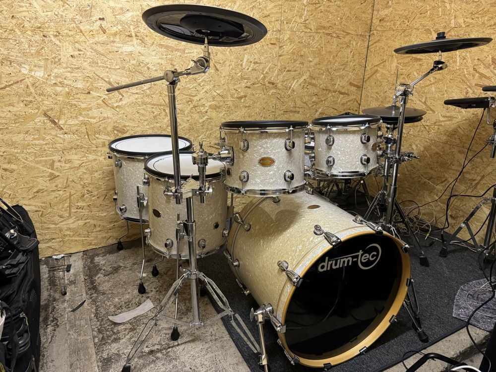 Drumtec pro Pearl mimic pro oder roland td50x e drum set (Gebraucht) in ...