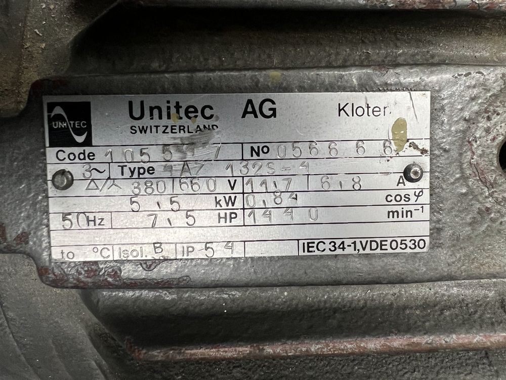 Elektromotor Unitec Switzerland | Kaufen auf Ricardo