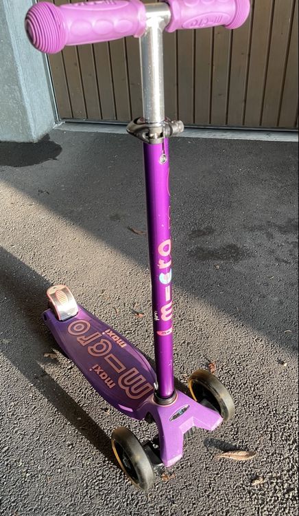 Micro Scooter Maxi LED lila | Kaufen auf Ricardo