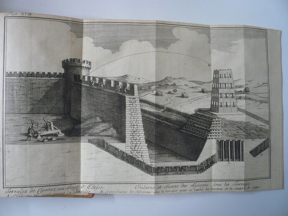 Paris 1760, L'esprit CHEVALIER FOLARD 15 eingefaltete Kupfer | Kaufen ...