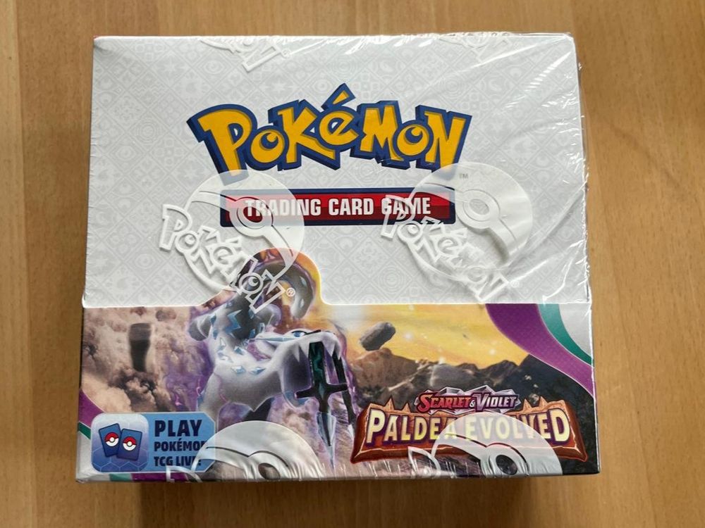 Pokémon Paldea Evolved Booster Display EN (Neu und originalverpackt) in ...