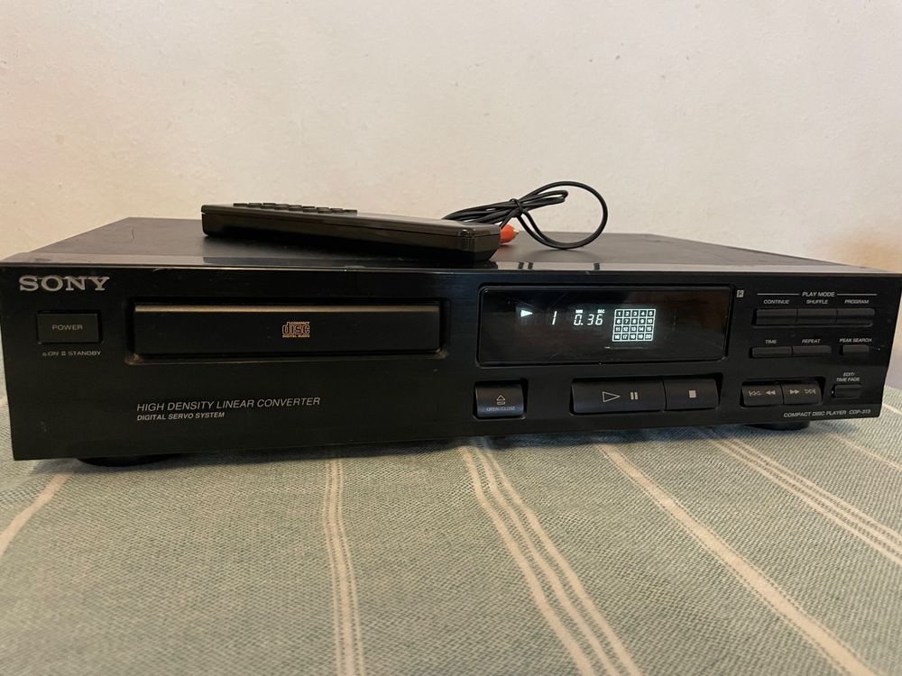 Sony CDP-313 CD Player (Gebraucht) in Zürich für CHF 89 – mit Lieferung ...