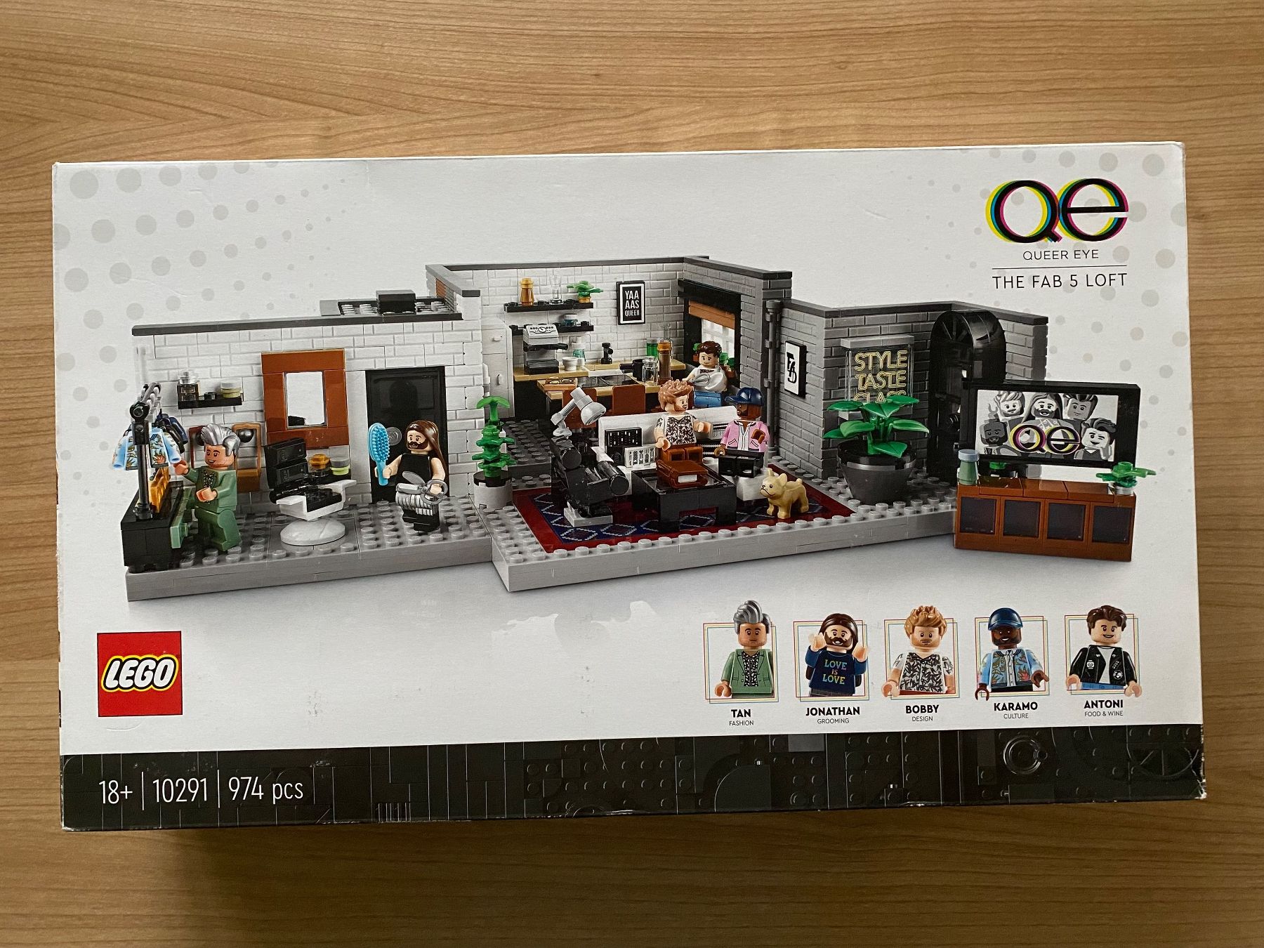 💥LEGO 10291 Queer Eye – Das Loft der Fab 5 NEU (Neu und ...