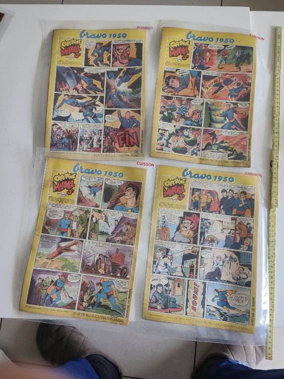 4 BD bravo 1950 capitán Marvel (Gebraucht) in Prilly für CHF 10 – mit ...