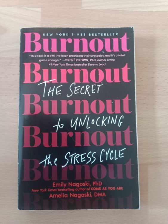 Emily & Amelia Nagoski Burnout Stress Depression Psychology (Gebraucht ...