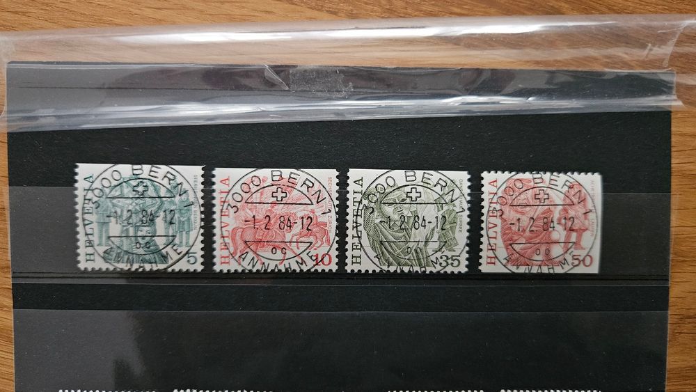 594-599 aus Markenheft mit ET VOLL (RAR) ab nur 1.60 (Gebraucht) in Buttikon SZ für CHF 2.6 ...