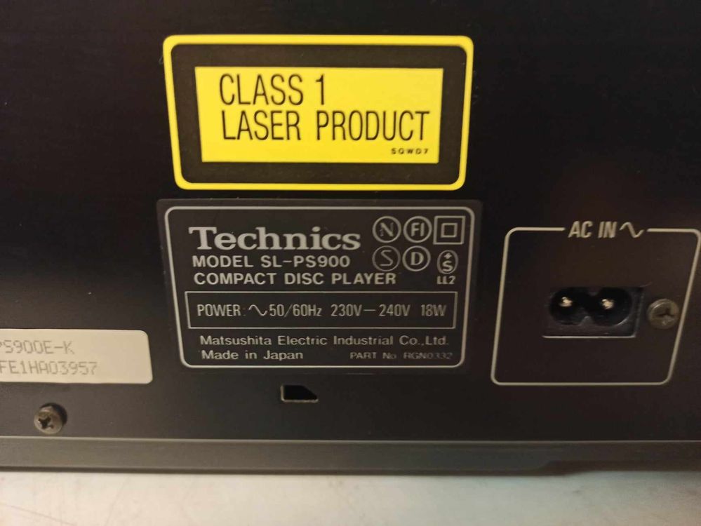 Lecteur CD Technics SL-PS900 | Kaufen auf Ricardo