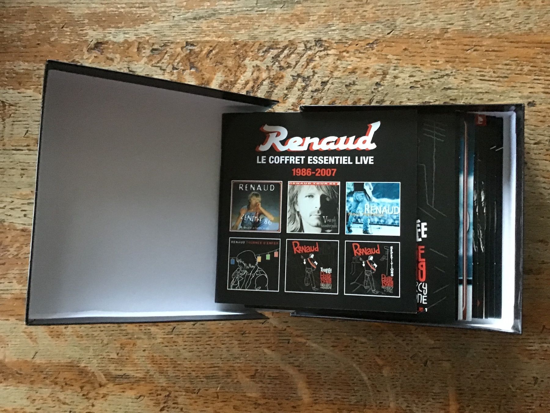Renaud 10 CD Le coffret essentiel live + livret (Gebraucht) in Fully ...