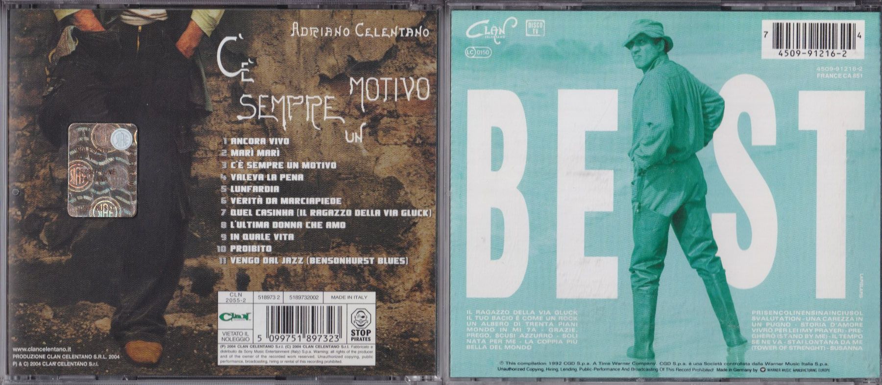 Adriano Celentano CD Album Set - Sommerhits für dich! (Gebraucht) in ...