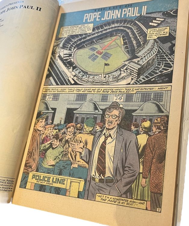 🔥COMICS MARVEL Life of Pope John Paul II (1st issue 1982) (Gebraucht) in für CHF 28 – mit ...