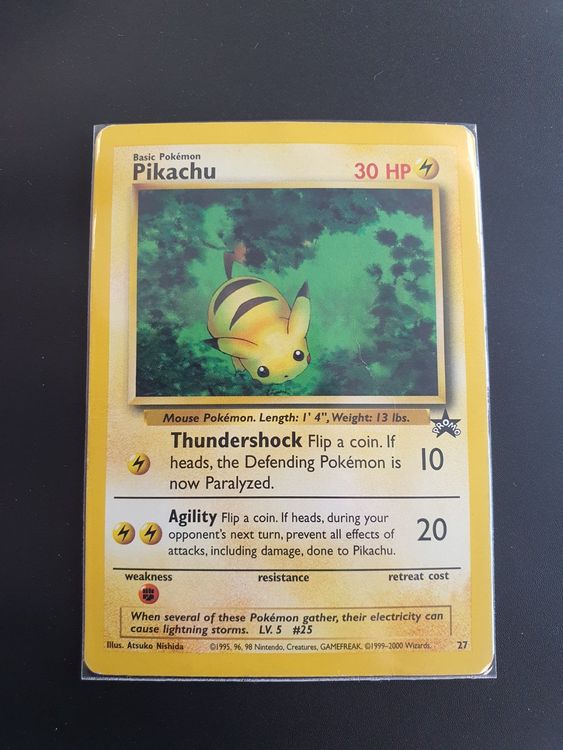 Pikachu Black Star Promo 27 LP EN | Kaufen auf Ricardo
