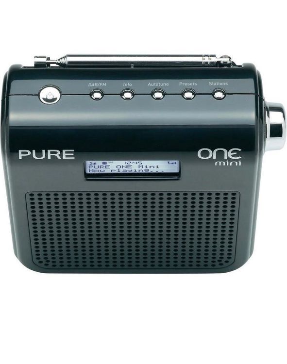 Pure One Mini Schwarz DAB+/FM Radio (Neu (gemäss Beschreibung)) in ...
