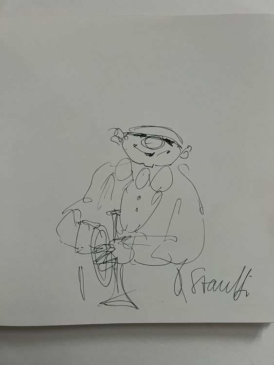 BUCH: Stauffi mit Originalzeichnung, handsigniert (Gebraucht) in Rain für CHF 25 – nur Abholung ...