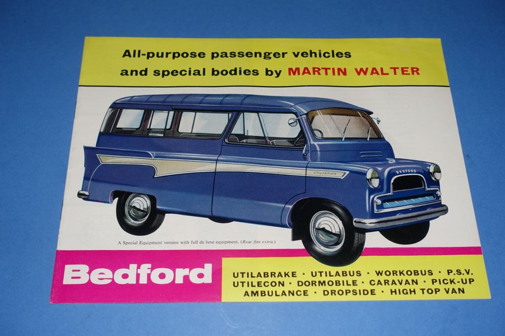 BEDFORD BUS BROCHURE OLDTIMER VINTAGE | Kaufen auf Ricardo