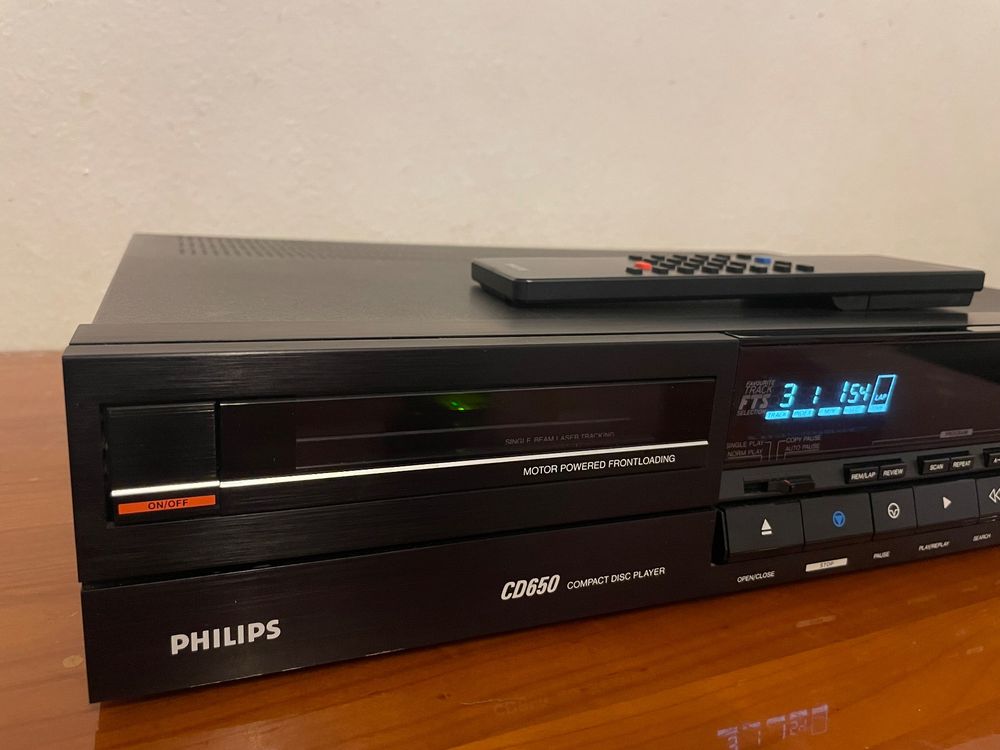 Philips CD 650 High End CD Player (Gebraucht) in Zürich für CHF 160 – mit Lieferung auf Ricardo ...