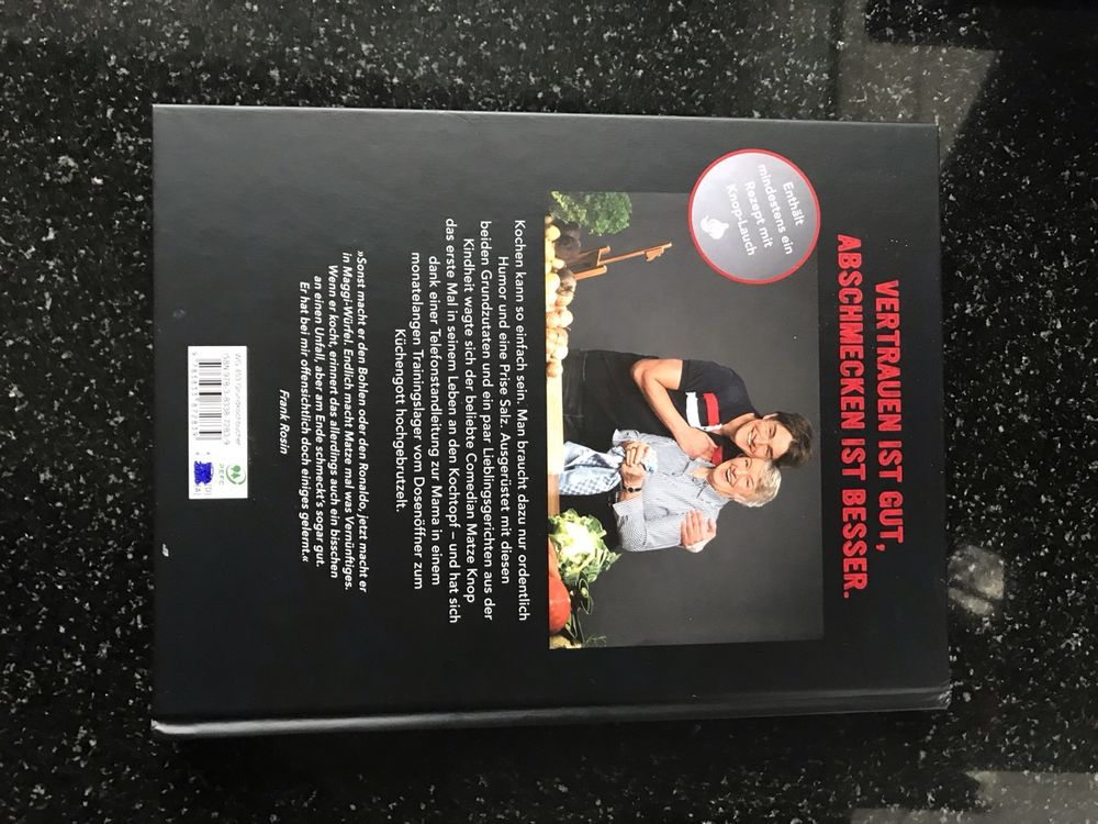 "Mit zwei linken Händen kochen" - Matze Kochbuch! (Neu und ...