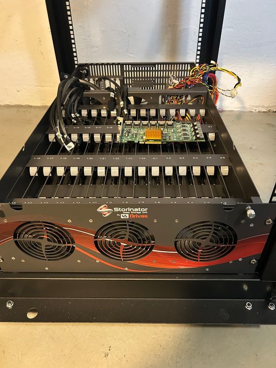 45 bay Storinator S45 Server (4U) Complete! (CPU/MB/hba) (Gebraucht) in ...