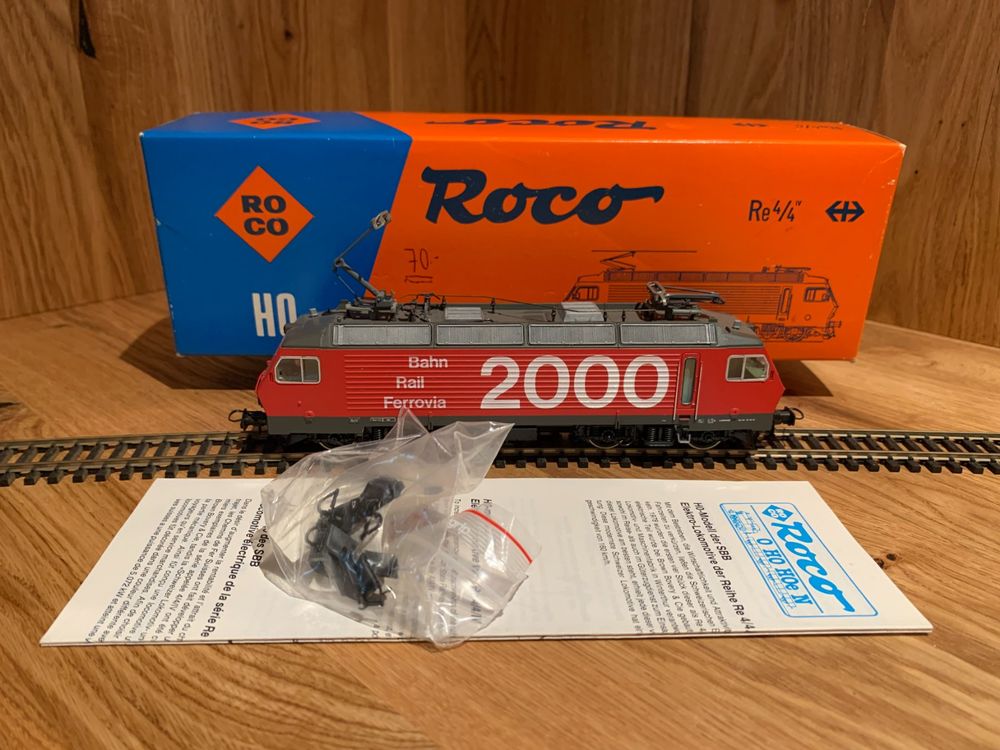 Roco 04178 A, E-Lok Re 4/4/IV, GS, H0, OVP (Gebraucht) in Hombrechtikon für CHF 49 – mit ...