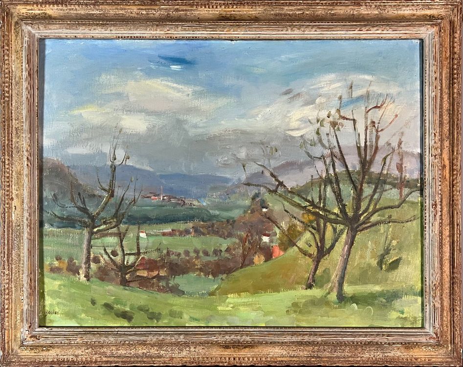 Rudolf Zender. Schweizer Kunst. Landschaft in der Schweiz (Gebraucht) in Zumikon für CHF 720 ...