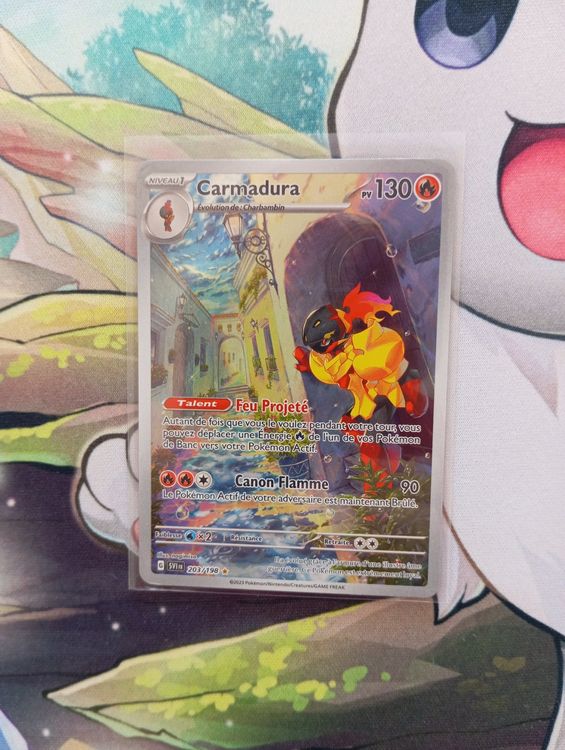 Carte Pokemon Carmadura 203/198 - Ecarlate & Violet EV01 (Neuf (Voir ...