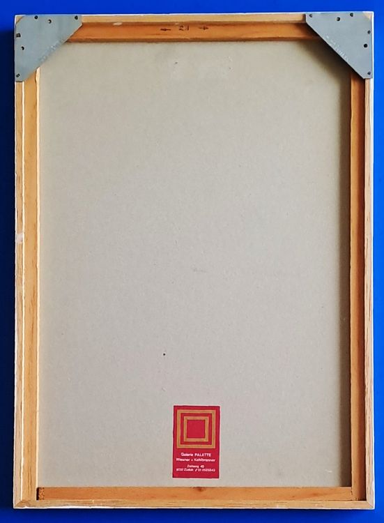 Karl Geiser: Original-Radierung "Knabe am Geländer" 45/60 (Gebraucht ...