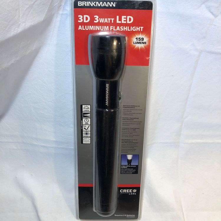 Brinkmann LED Aluminium Flashlight (Neu und originalverpackt) in ...