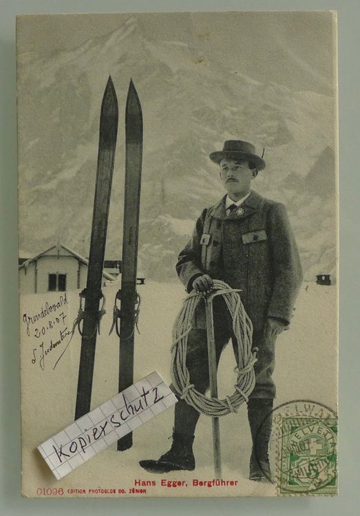 AK GRINDELWALD, BERGFÜHRER Hans Egger (Gebraucht) in Wallisellen für CHF 7 – mit Lieferung auf ...