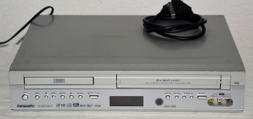 Combo DVD / VHS Hanseatic VC-DVD 500S (Gebraucht) in Collonges für CHF ...