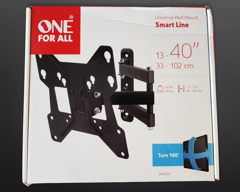 ONE FOR ALL Universal Wandhalterung 13 - 40 Zoll (Neu (gemäss Beschreibung)) in Suhr für CHF 13 ...