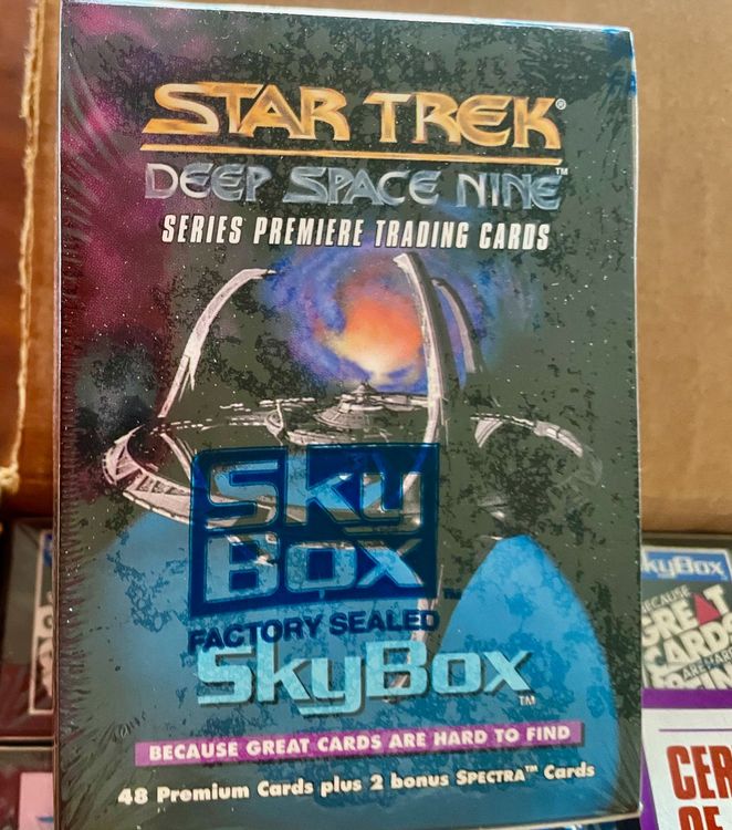 DEEP SPACE NINE Trading Card Box 1993 !!! (Neu und originalverpackt) in ...