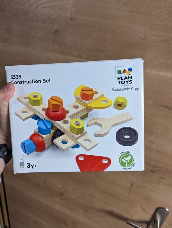 PLAN TOYS 5539 Construction Set - ab 3 Jahren (Gebraucht) in Lützelflüh-Goldbach für CHF 1 – mit ...