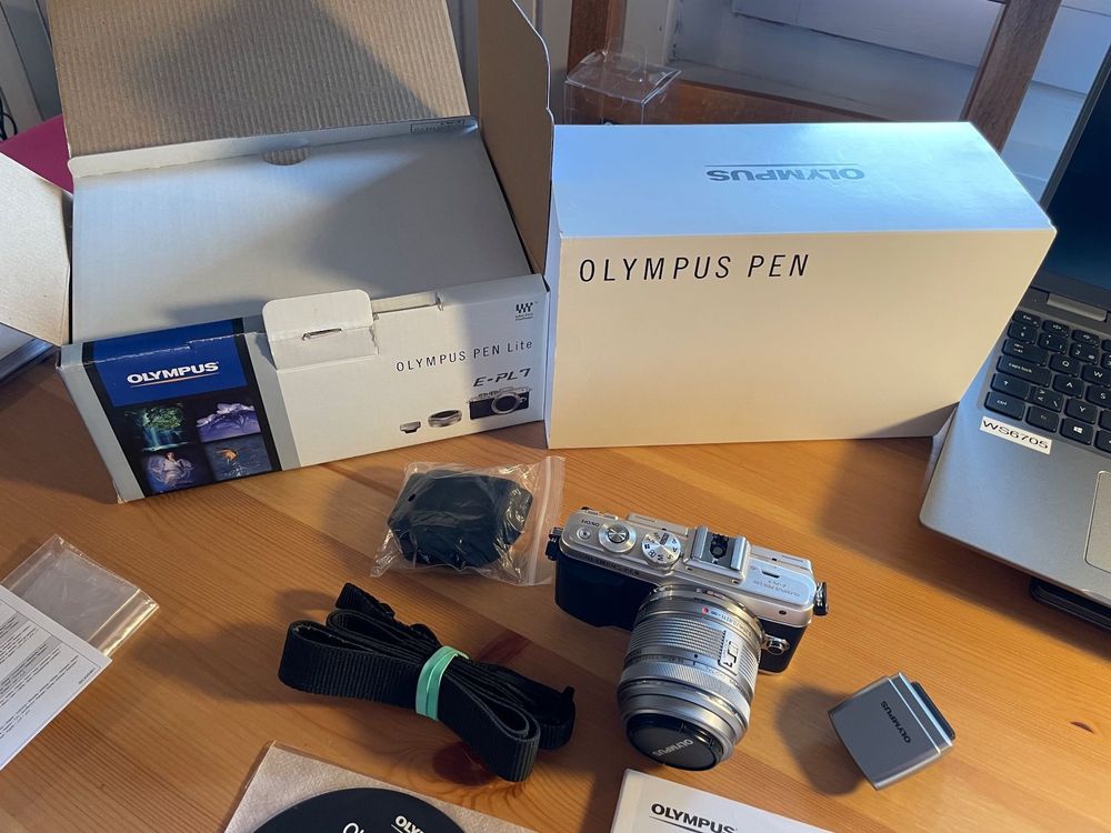 Olympus E-PL7 and 14-42 lens 1944 shutter count | Kaufen auf Ricardo