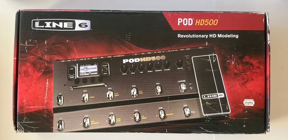 Line 6 POD HD 500 for Guitar & Bass / Aus erster Hand (Gebraucht) in ...