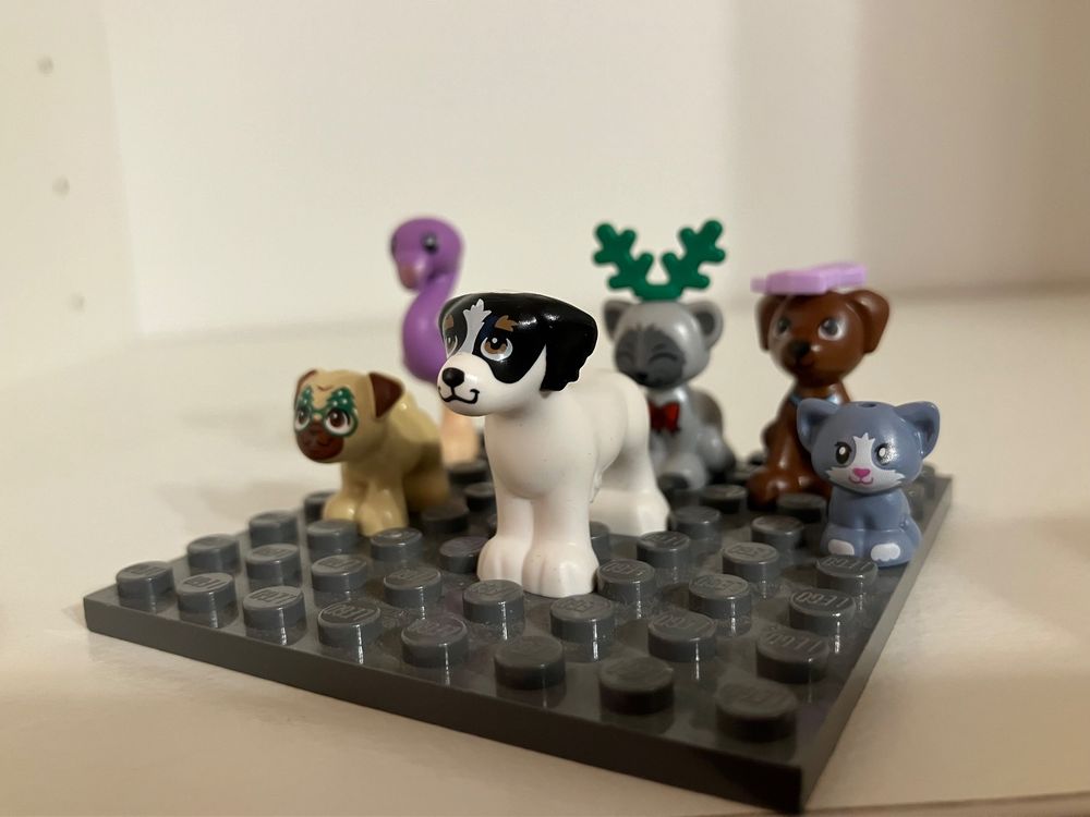 Lego figurines Friends 5 animals Tiere Figuren (Gebraucht) in Fully für ...