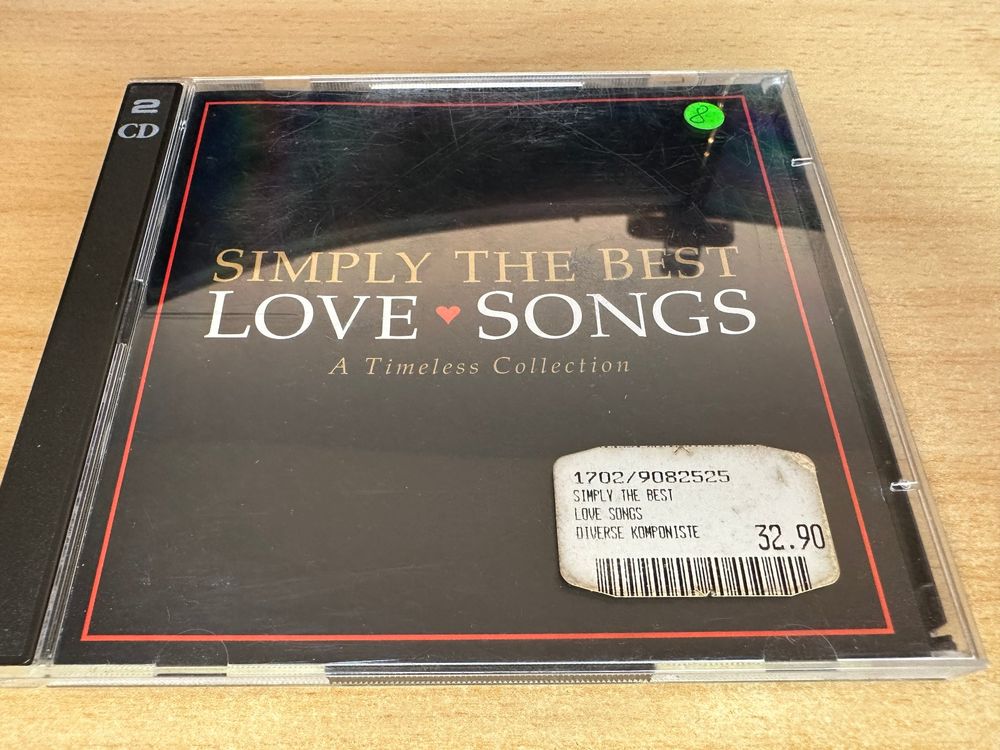 A2 Various – Simply The Best Love Songs - A Timeless Collect (Gebraucht) in Rikon im Tösstal für ...