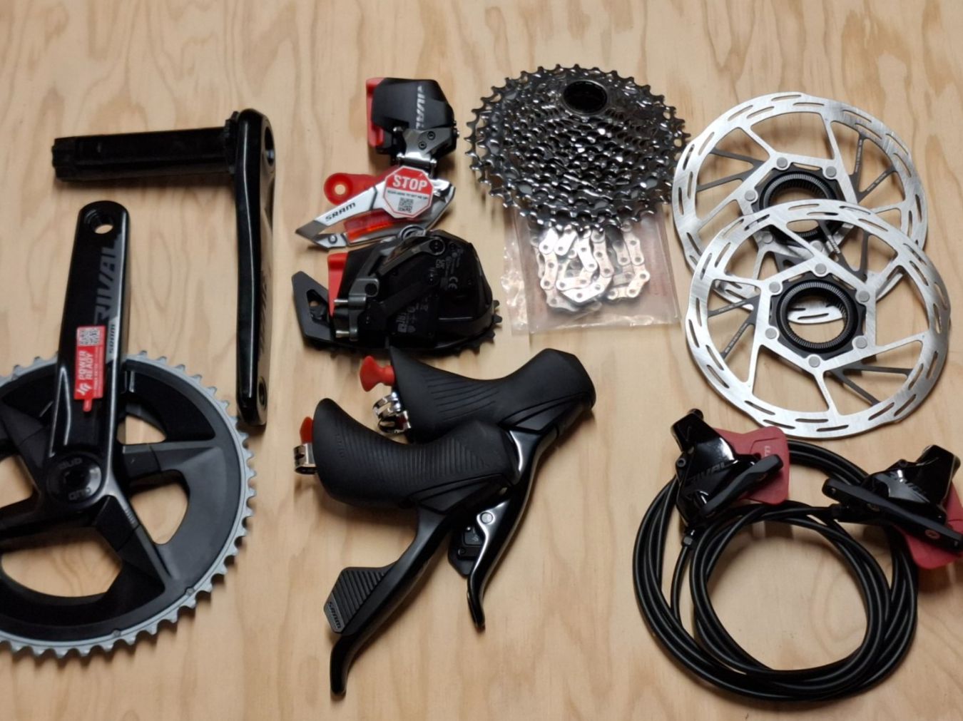 SRAM Rival eTap AXS HRD FM Gruppe 2x12 (Neu (gemäss Beschreibung)) in ...