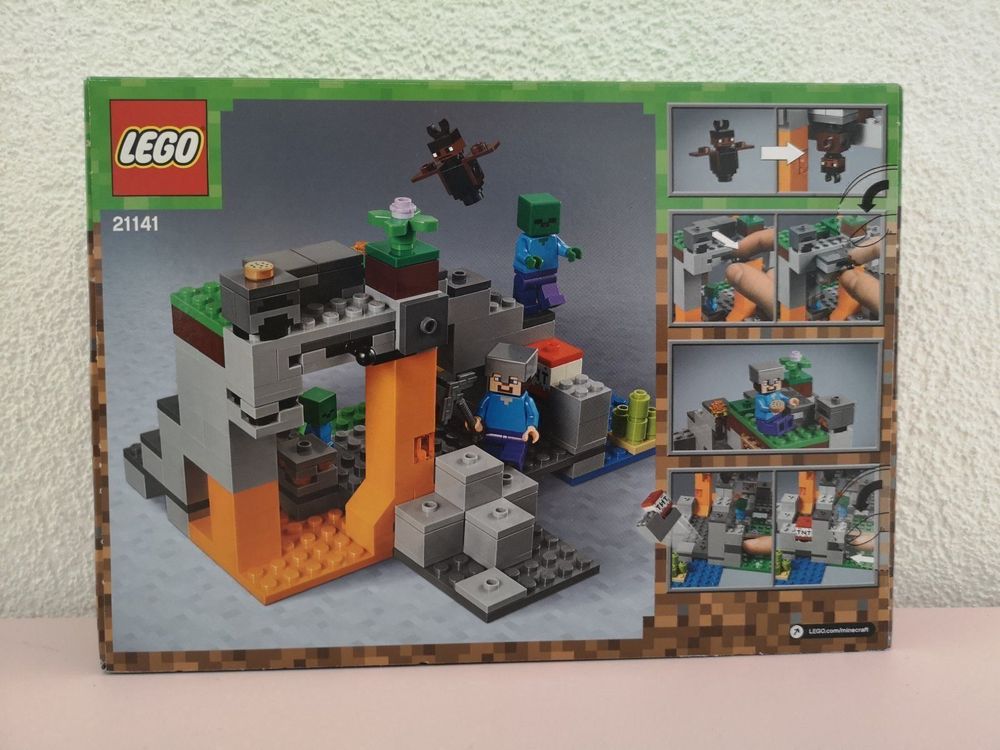 Lego 21141 Minecraft The Zombie Cave (Neu und originalverpackt) in ...