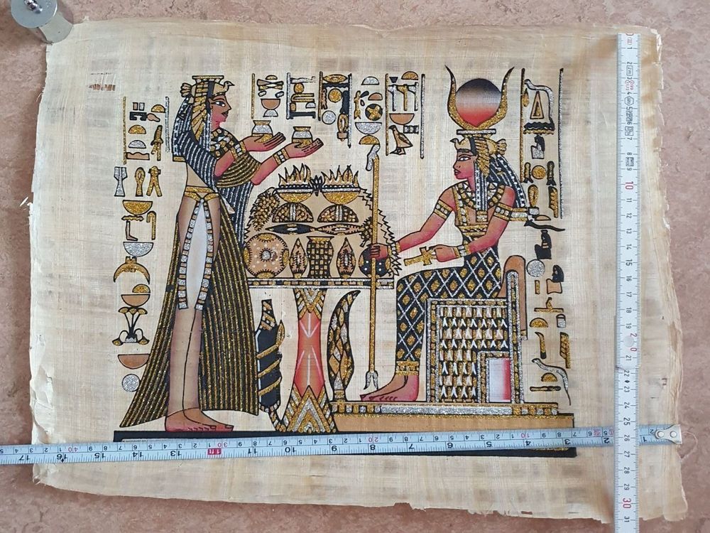 Papyrus Egypte Ägypten Isis & Cleopatra (Neu und originalverpackt) in ...
