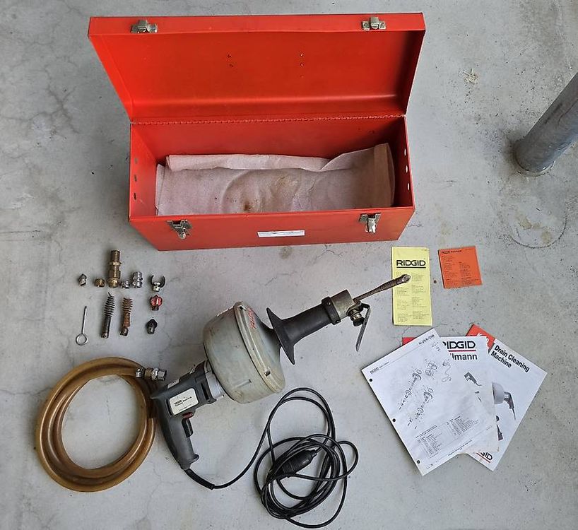 Rohrreinigungsmaschine RIDGID Kollmann (Gebraucht) in Anglikon für CHF ...
