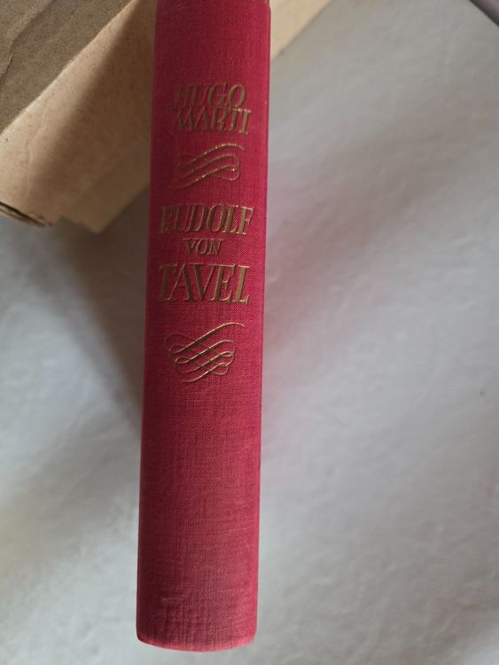 Rudolf von Tavel - Leben und Werk - Hugo Marti 1935 (Gebraucht) in ...