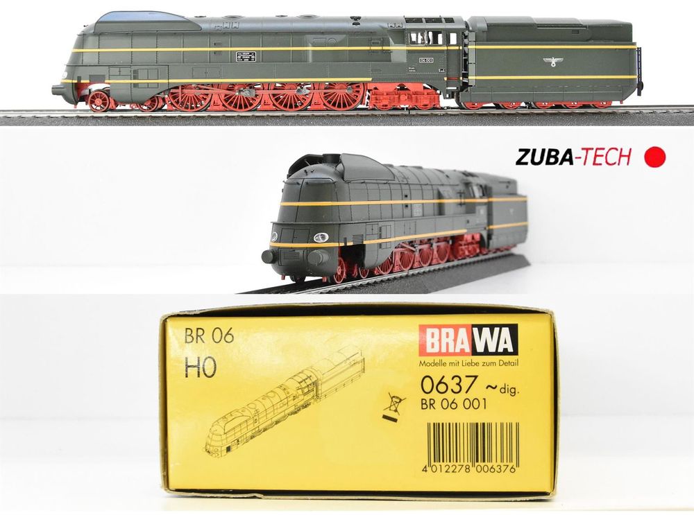 Brawa 0637 Dampflok BR 06 DRG H0 WS OVP (Gebraucht) in St. Gallen für ...