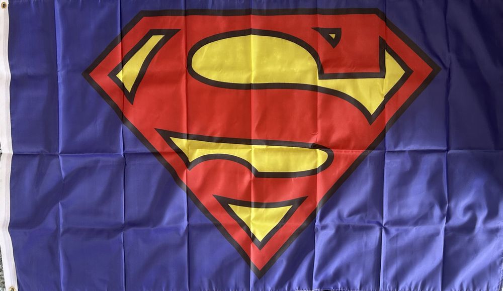 Superman Fahne Superheld drapeau DC Comics Flag Superheld (Neu und ...