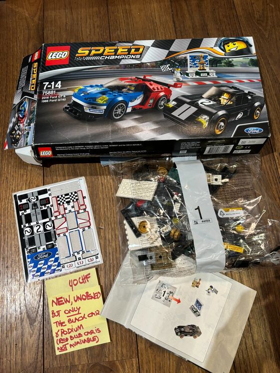 Lego 75881: Ford Speed Champions (Neu (gemäss Beschreibung)) in ...