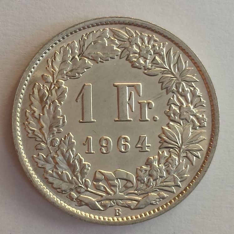 1 Franken Münze 1964 | Kaufen auf Ricardo