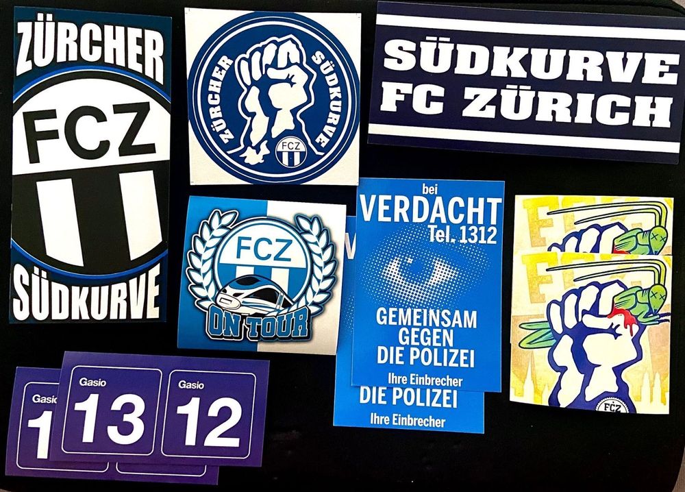Sticker FC Zürich FCZ (Neu (gemäss Beschreibung)) in Adliswil für CHF ...