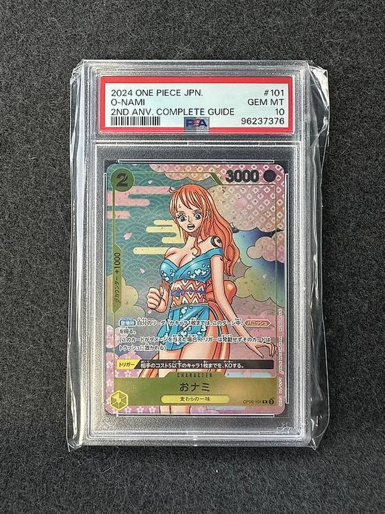 ONE PIECE - NAMI - OP06-101 - PSA 10 - 2024 JPN (Neu und ...
