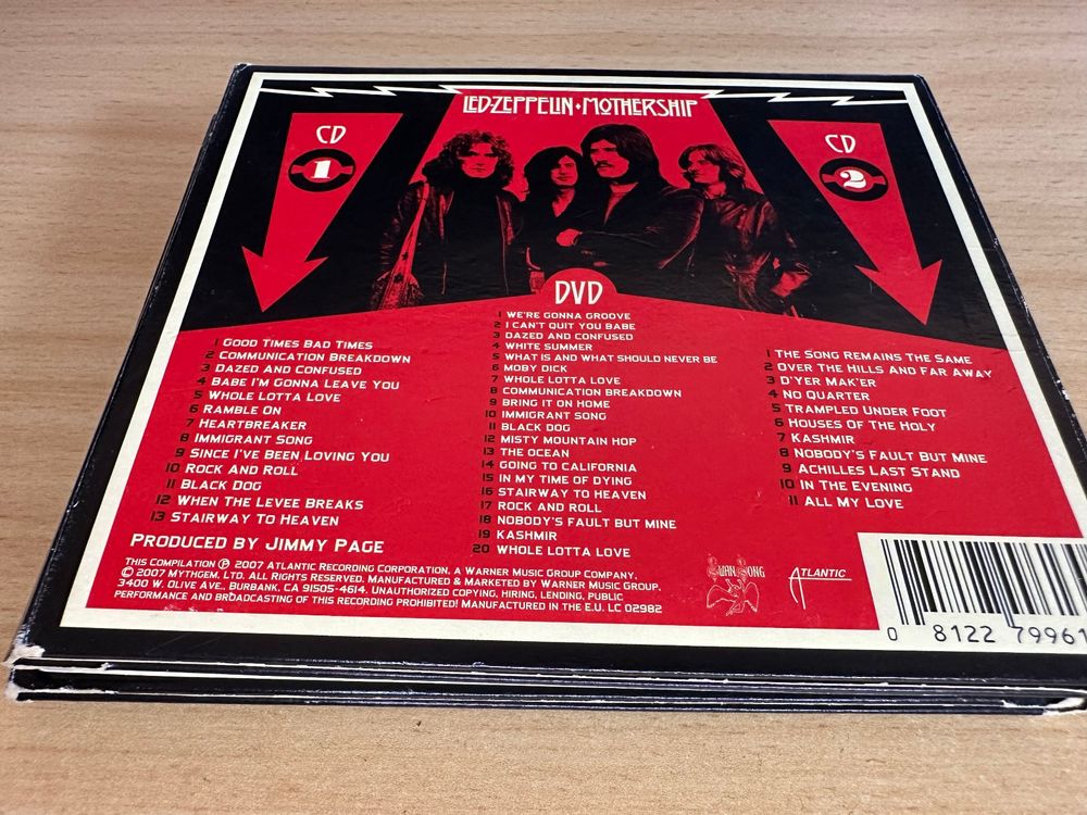 Led Zeppelin – Mothership - 2 CD & DVD (Gebraucht) in Rikon im Tösstal für CHF 9.5 – mit ...