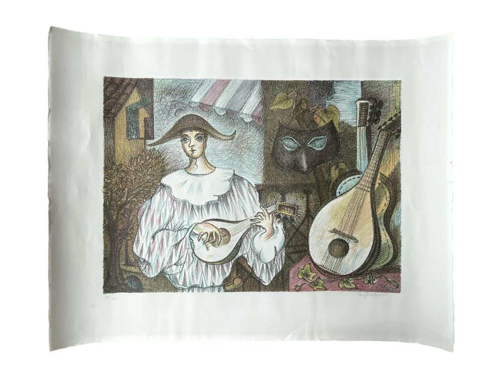 Hans Wullschleger - Lithografie (Gebraucht) in Uster für CHF 10 – mit ...