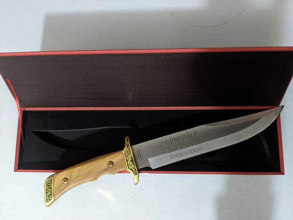 Messer, Sammlermesser, General der Schweiz (Neu (gemäss Beschreibung ...